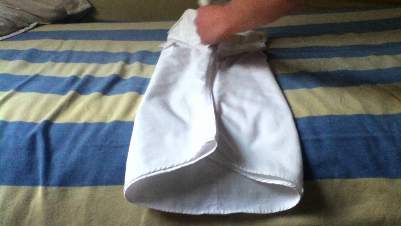 Bien plier une chemise - YouTube