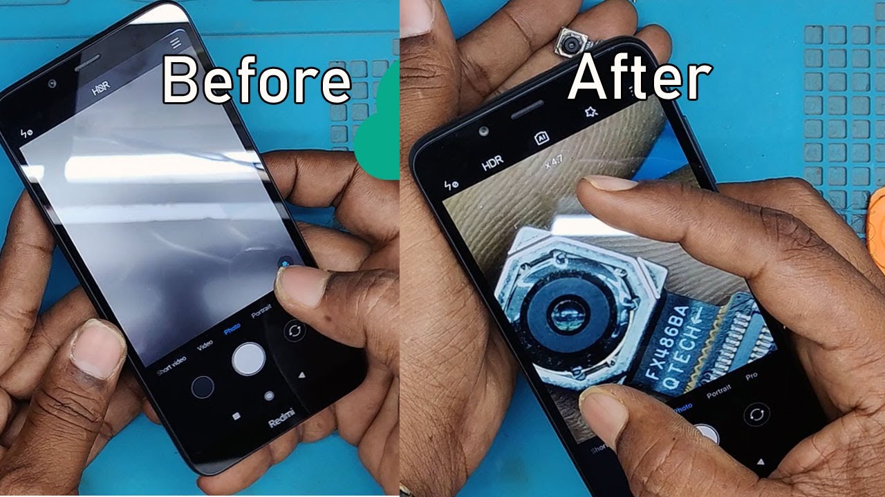 How to Increase Mobile Camera Quality | Camera Blur Problem | Redmi 7a ...