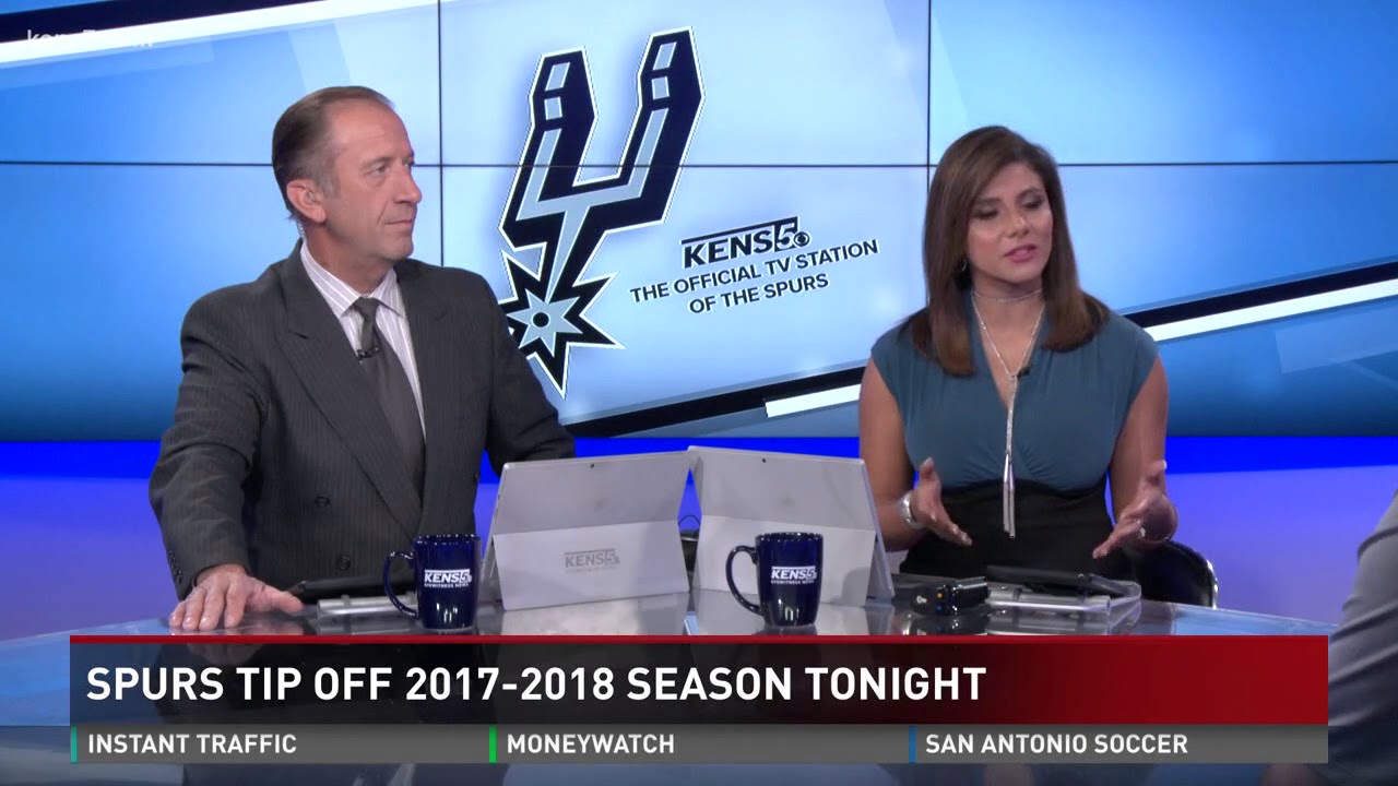 Spurs broadcaster Andrew Monaco talks about the new Spurs season - YouTube