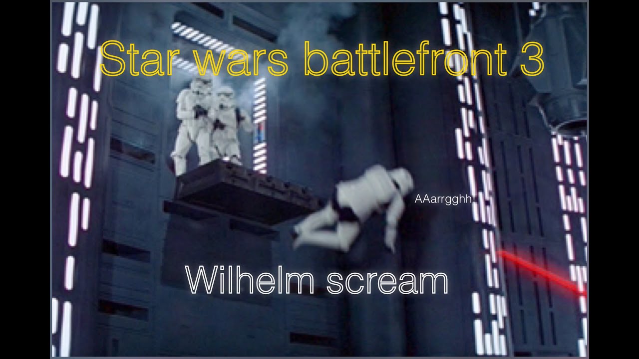 Wilhelm scream in Star Wars Battlefront 3 - YouTube