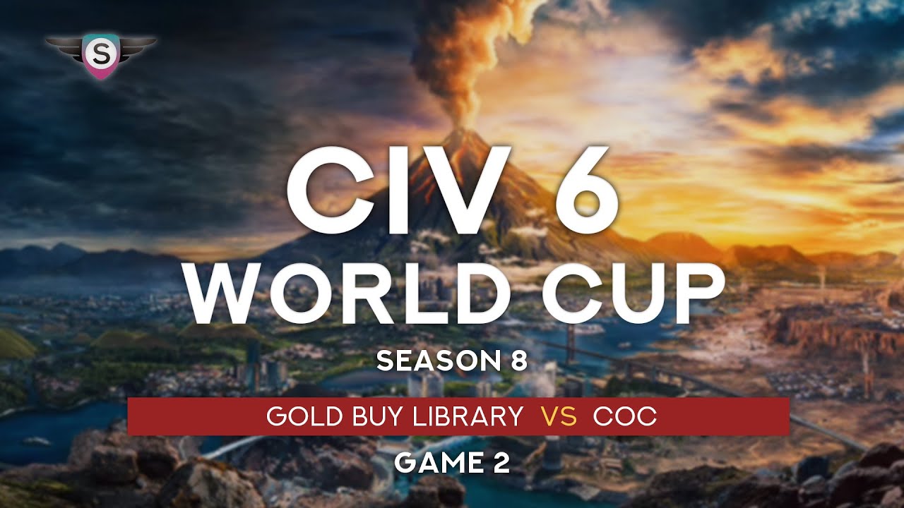 Civ6 Multiplayer | CWC Season 8 | Gold Buy Library vs Change of ...