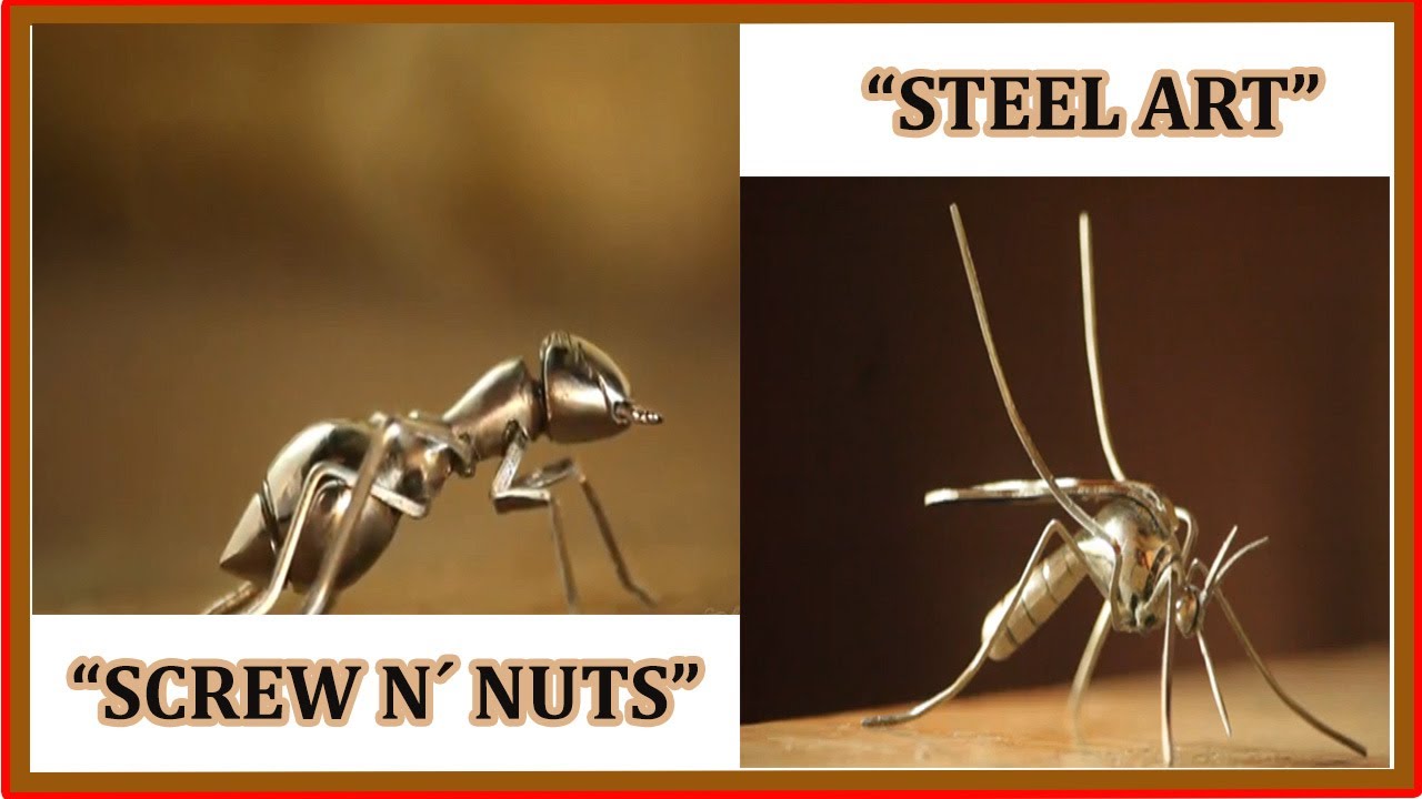 Steel Art Insects - YouTube