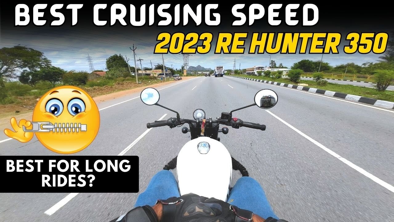 Best Cruising Speed RE Hunter 350 Ride & Touring Review,Vibration ...