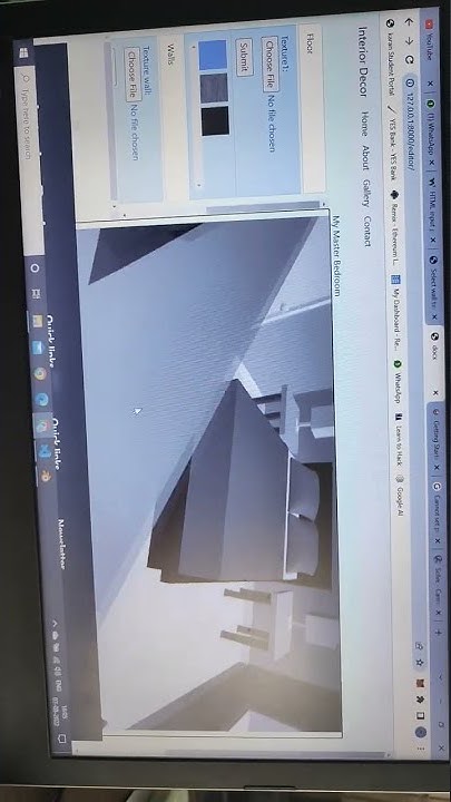 Development of 3D rendering website to decor your house - YouTube