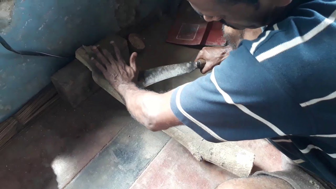 sharpen sword- traditional way!!! - YouTube