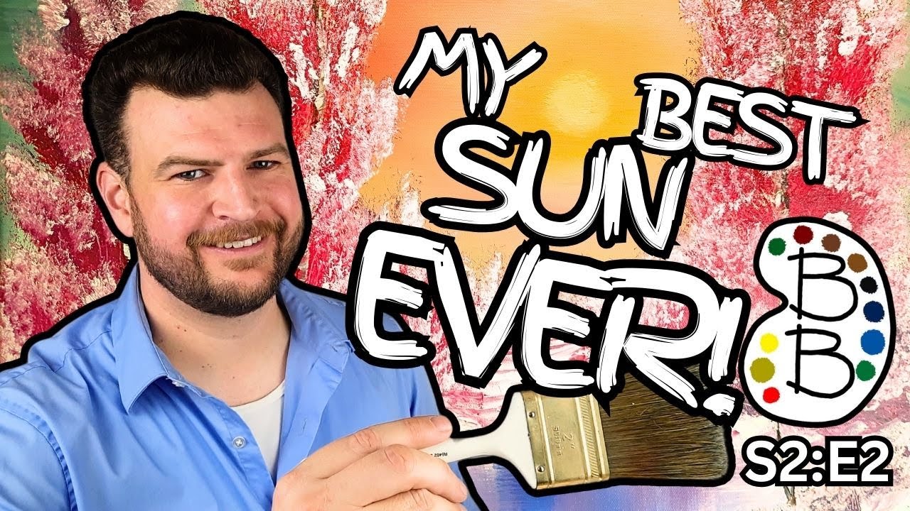 Winter Sun - Bob Ross Paint Along - Becoming Bob S2:E2 - YouTube