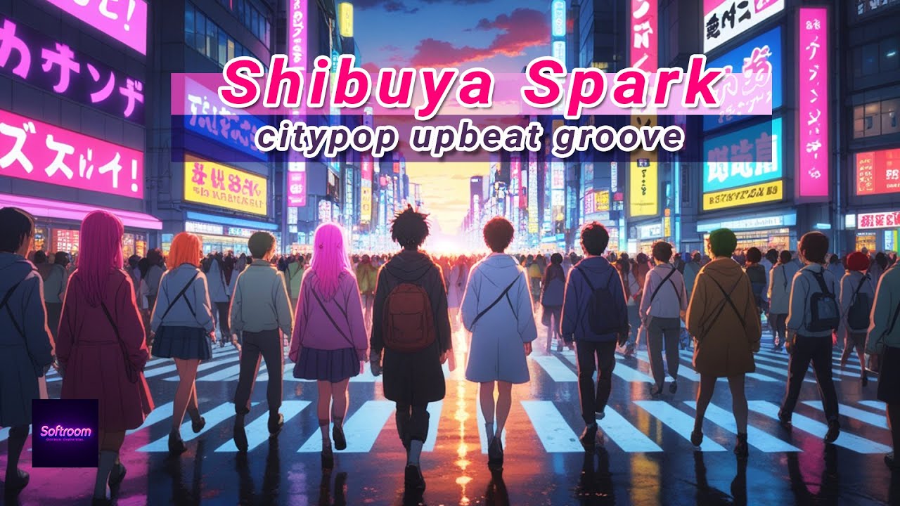 Softroom - Shibuya Spark | Perfect for sparking focus while you flow through your work. - YouTube