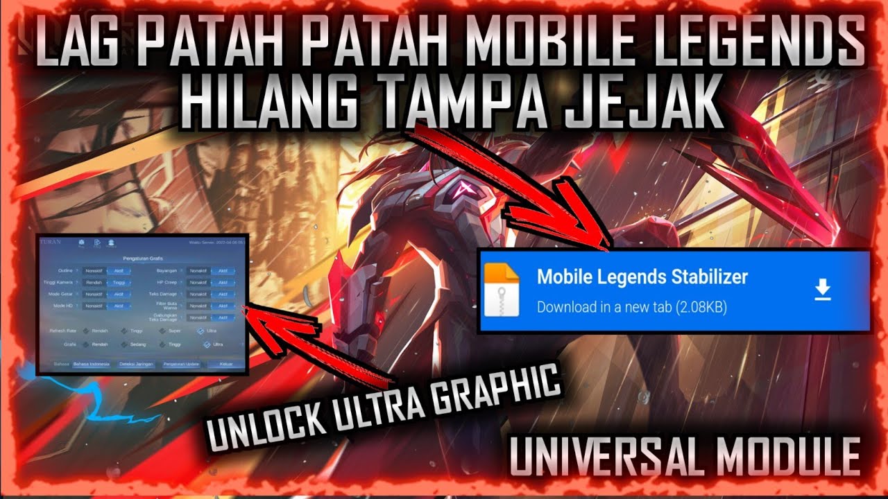 MOBILE LEGEND STABILIZER AUTO SMOOTH ‼️| MODULE MAGISK BUAT ML SMOOTH ...