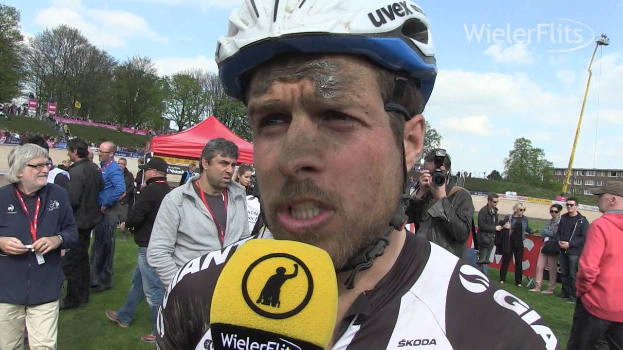 Bert De Backer na Parijs-Roubaix 2014 - YouTube