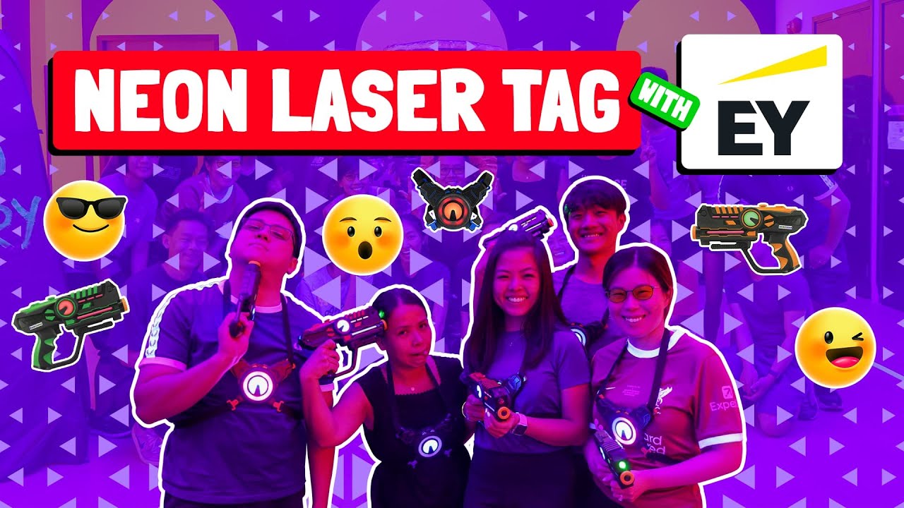Action-Packed Neon Laser Tag Experience with Ernst and Young ...