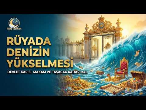 🌊 Rüyada Denizin Yükselmesi (Devlet Kapısı, Makam ve Taşacak Kadar Mal)