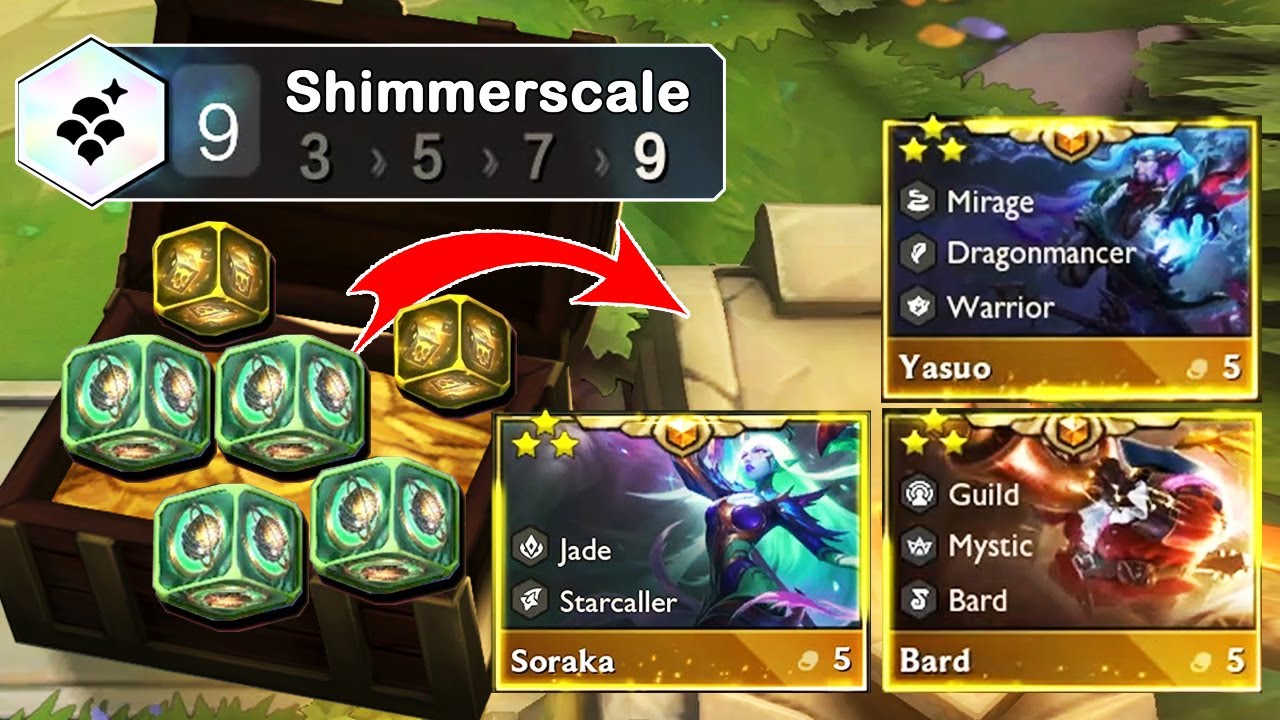 9 Shimmerscale + 4 Neeko's + Loaded Dice and ... ?!! - YouTube