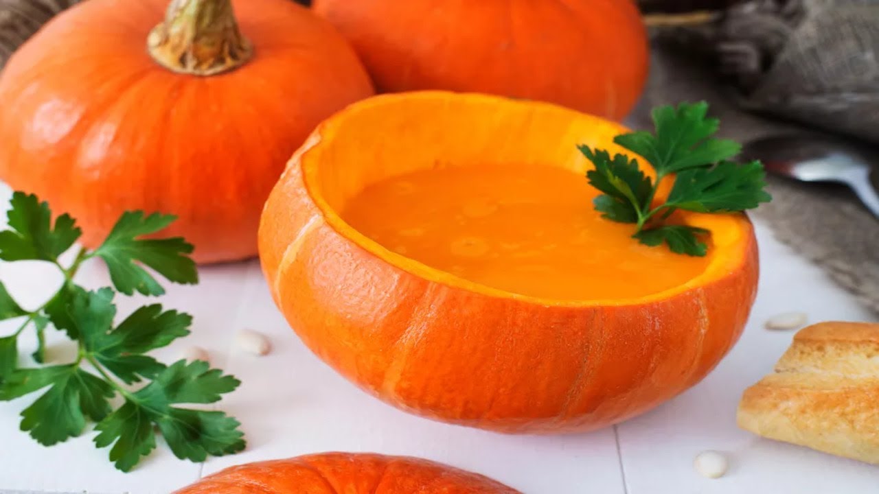 Recette : Soupe citrouille au Cookeo - YouTube