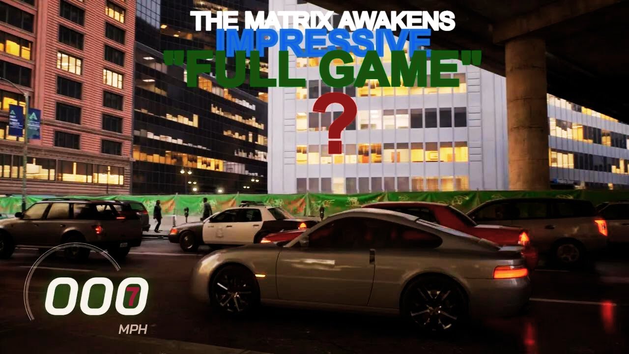 Unbelievable Graphics Await in The Matrix Awakening | UE5 - Where's the ...