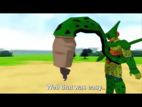 Imperfect Cell absorbs Sakura