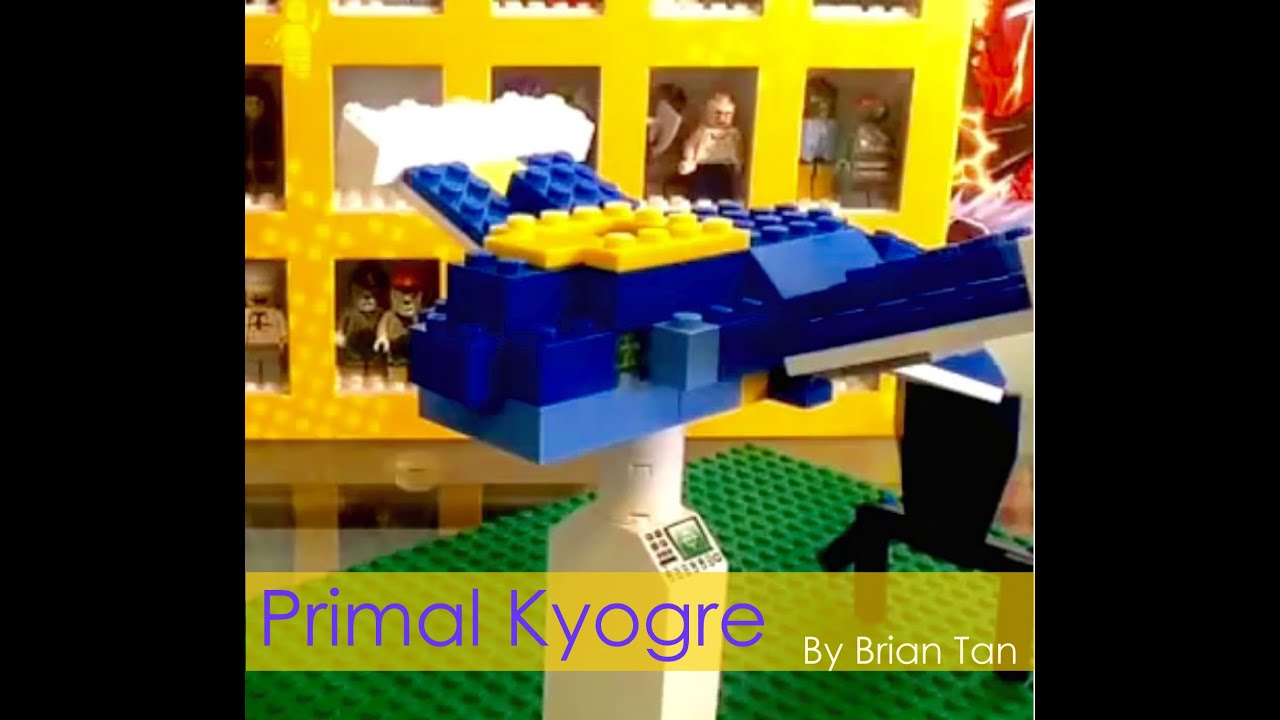 Custom Lego Pokemon tutorial - How to built " Primal Kyogre " by Brian ...