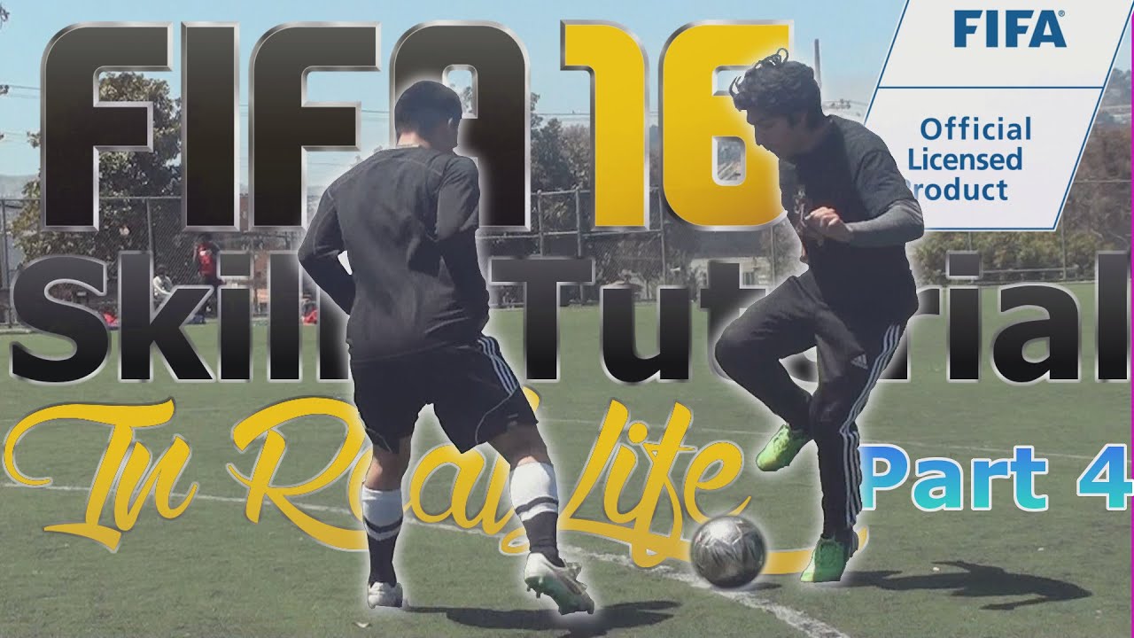 FIFA 16 Skills Tutorial IRL - YouTube