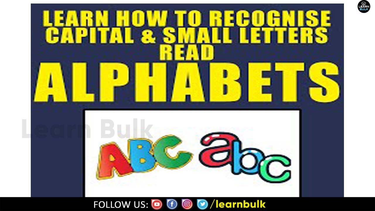 Learning How to Write the English Alphabet Uppercase and Lowercase ...