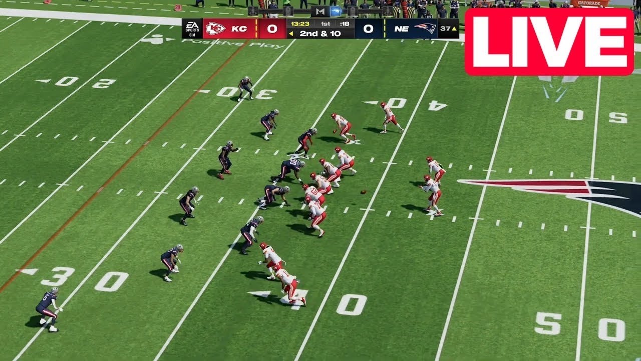 🔴NFL LIVE Kansas City Chiefs vs New England Patriots Week 15 NFL Full ...