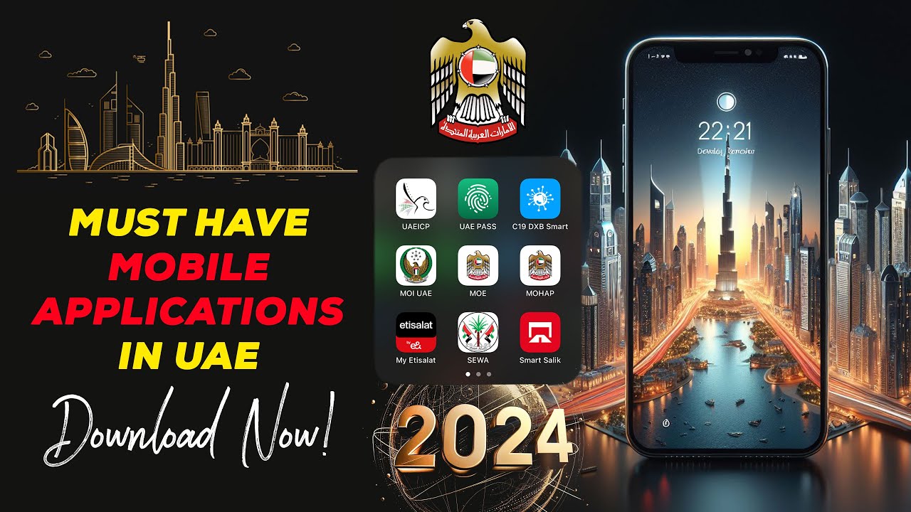 MUST have Mobile Applications if you live in Dubai UAE 2024: Make your ...