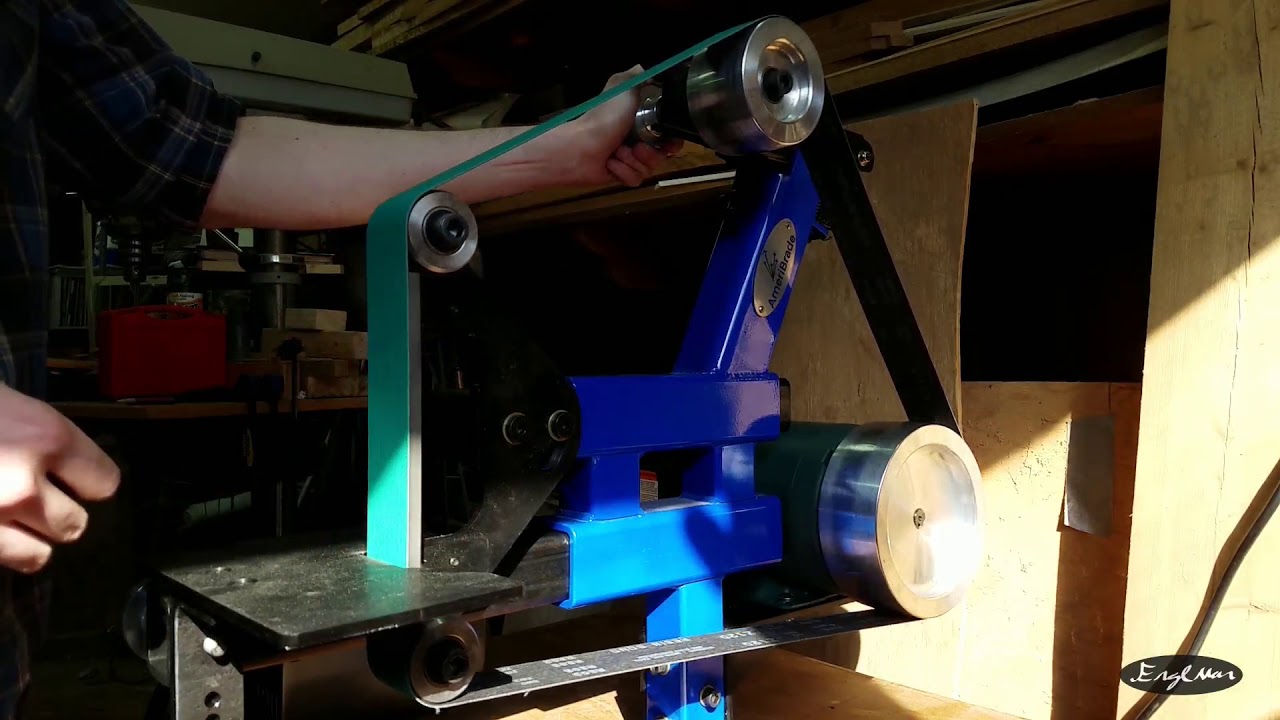 Ameribrade 2x72 Grinder-(Part 2) - YouTube