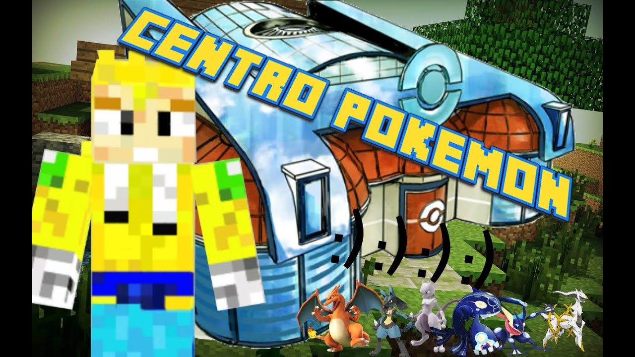 Centro Pokemon en Minecraft Aleixpn - YouTube