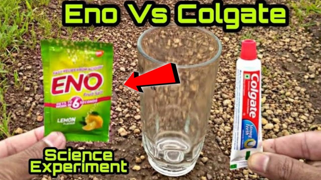 eno + colgate science experiments || 🔥 unexpected result || - YouTube