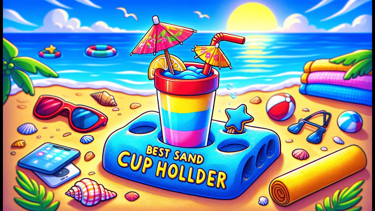 👉 Best Sand Cup Holder | Beach Essentials | Enjoy the Shore with ...