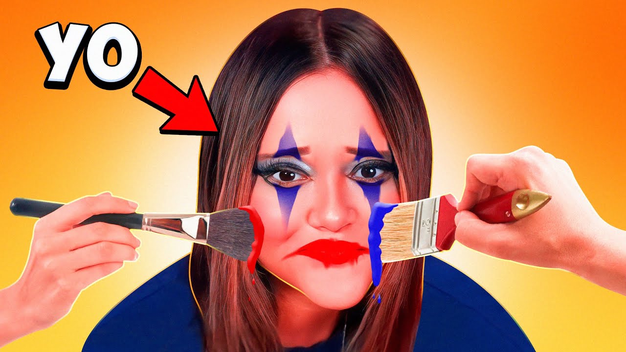 MI ESPOSO ME MAQUILLA 🤡 SEMANA FILIESPOSOS | AMABLITZ - YouTube