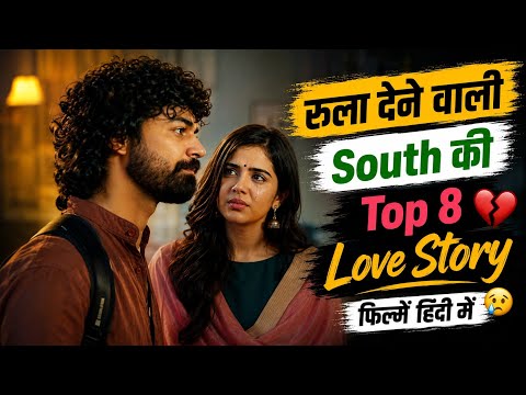 Top 8 South Love Story Movies | Best Love Story Movies South Indian Hindi Dubbed | Hindi Plus 