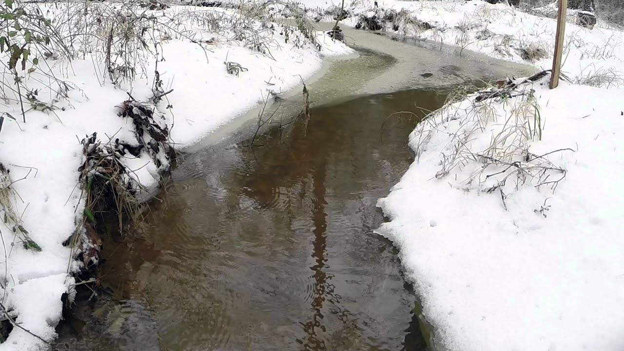 Video Loop - Snow Stream - YouTube