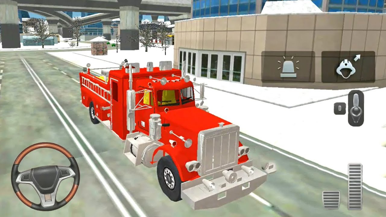 Fire Truck Rescue Simulator #5 - Firefighter Rescue Game - Android ...