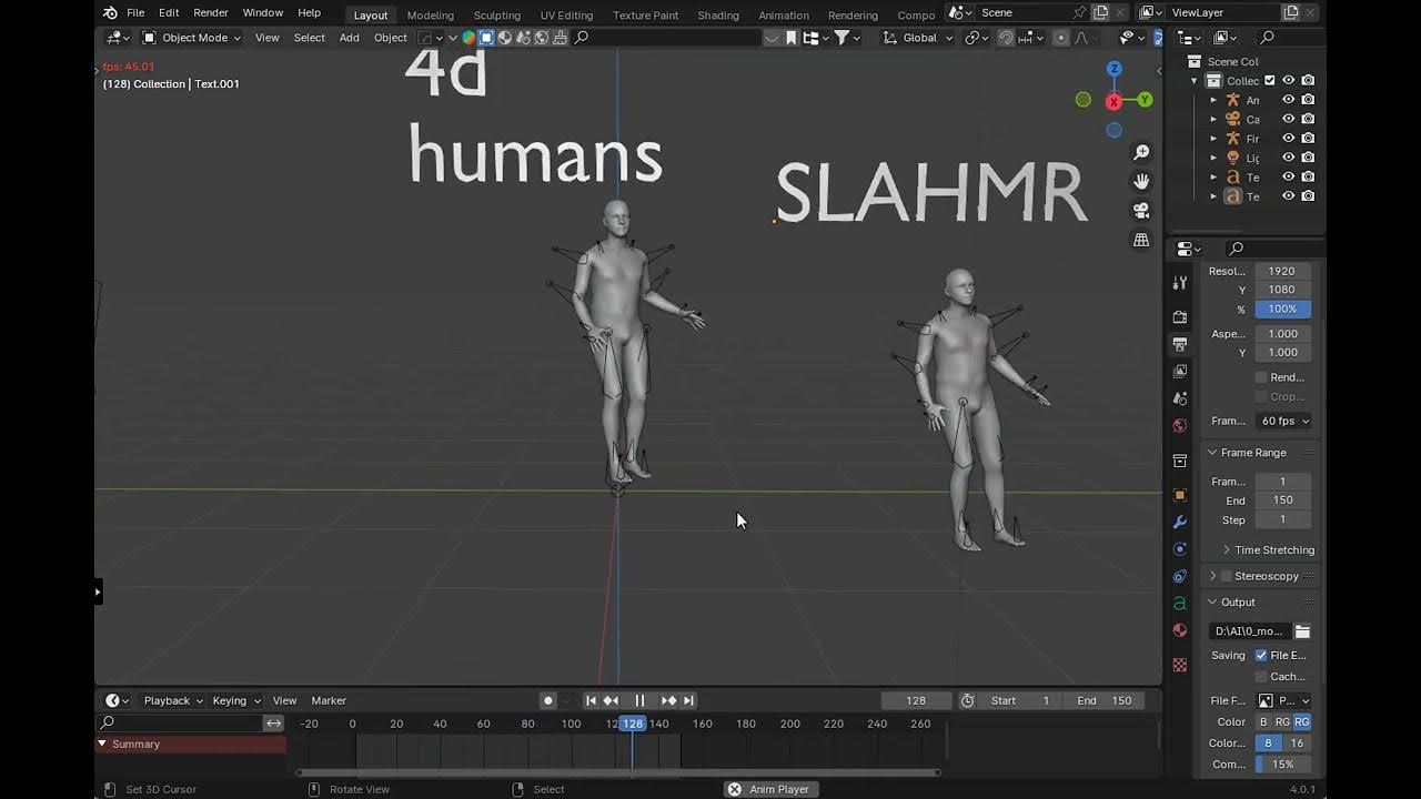 4d Humans X SLAHMR - YouTube