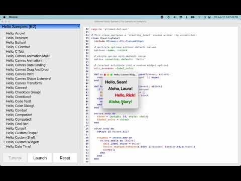 Glimmer DSL for SWT Video Tutorial 28 - Hello, Custom Widget! - YouTube