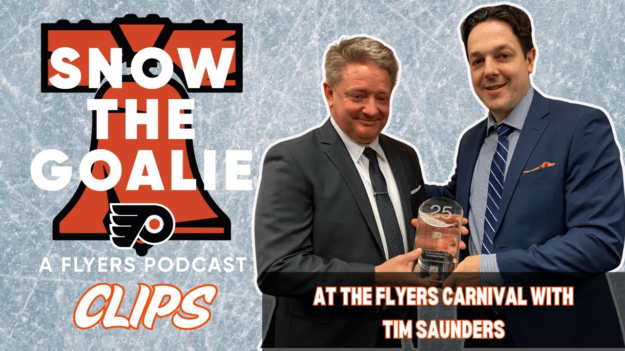 Interview With Tim Saunders At the Flyers Carnival | STG Clips - YouTube