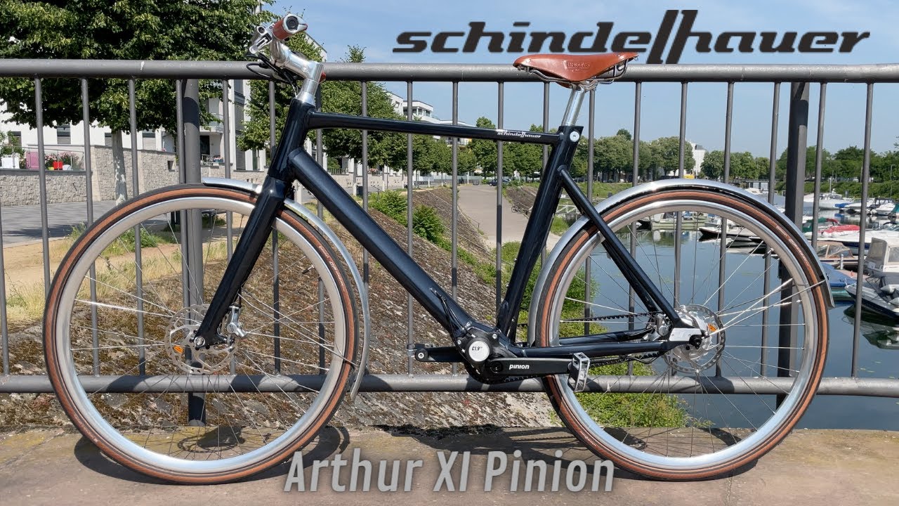 Schindelhauer Arthur IX: E-Bike mit Pinion-Schaltung im Test - YouTube