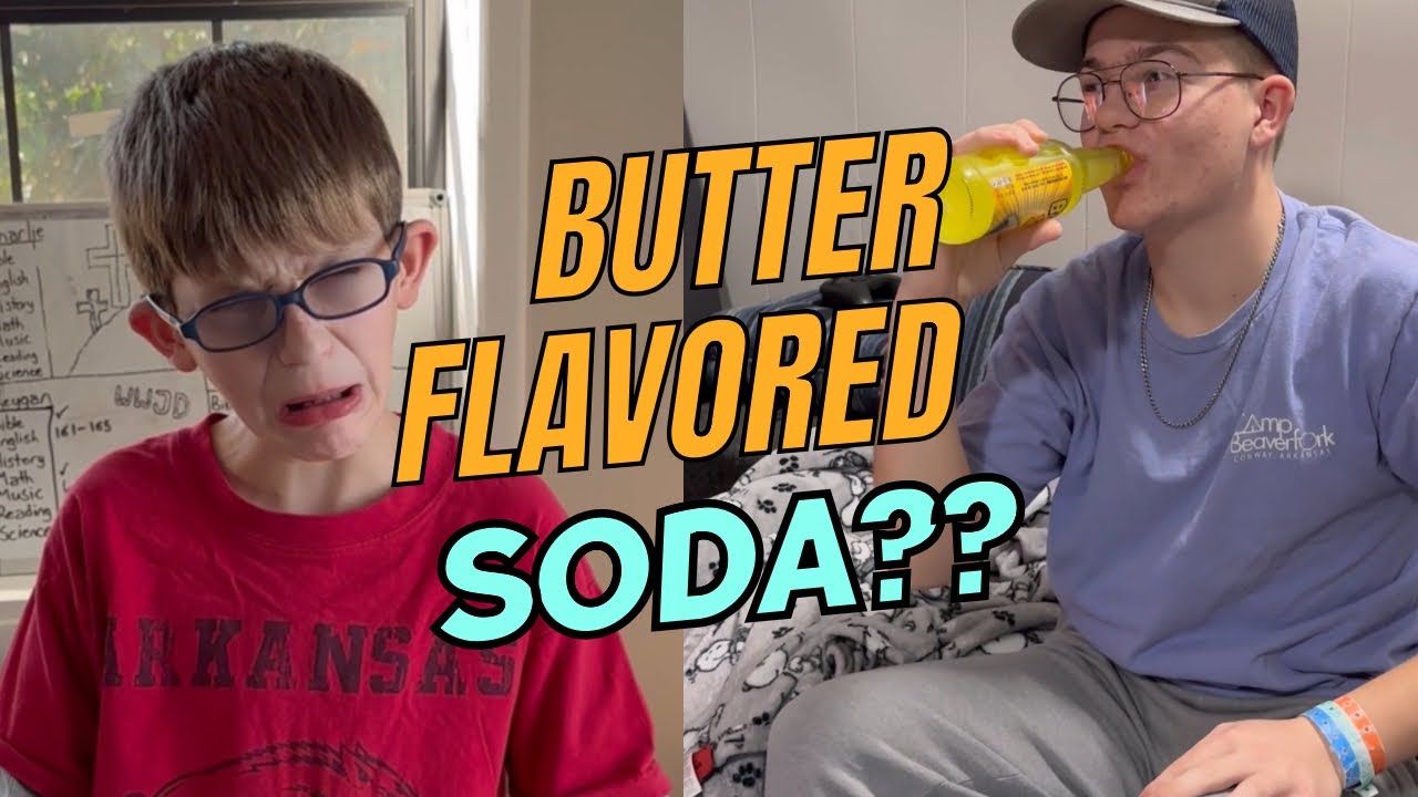 Birthdays, brothers, and butter flavored soda! - YouTube