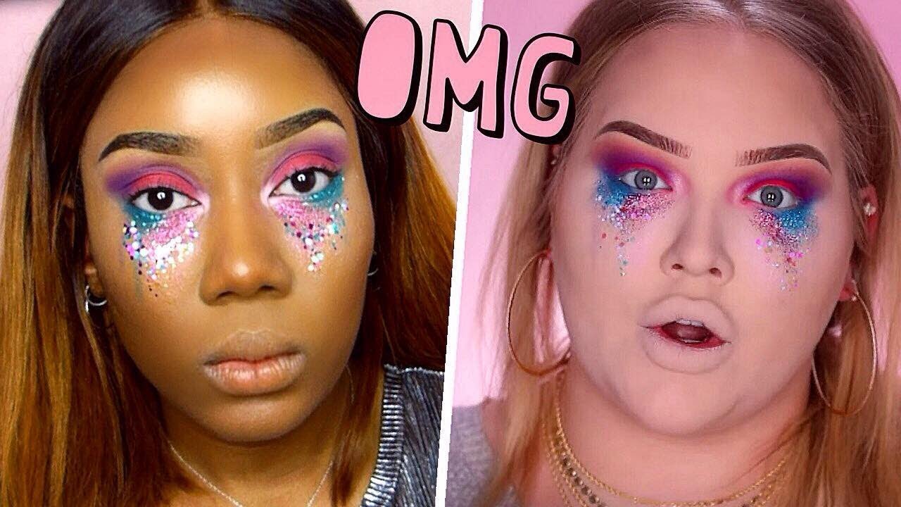 I TRIED FOLLOWING NIKKIETUTORIALS WHO'S FOLLOWING A MAKEUP TUTORIAL🇫🇷 ...