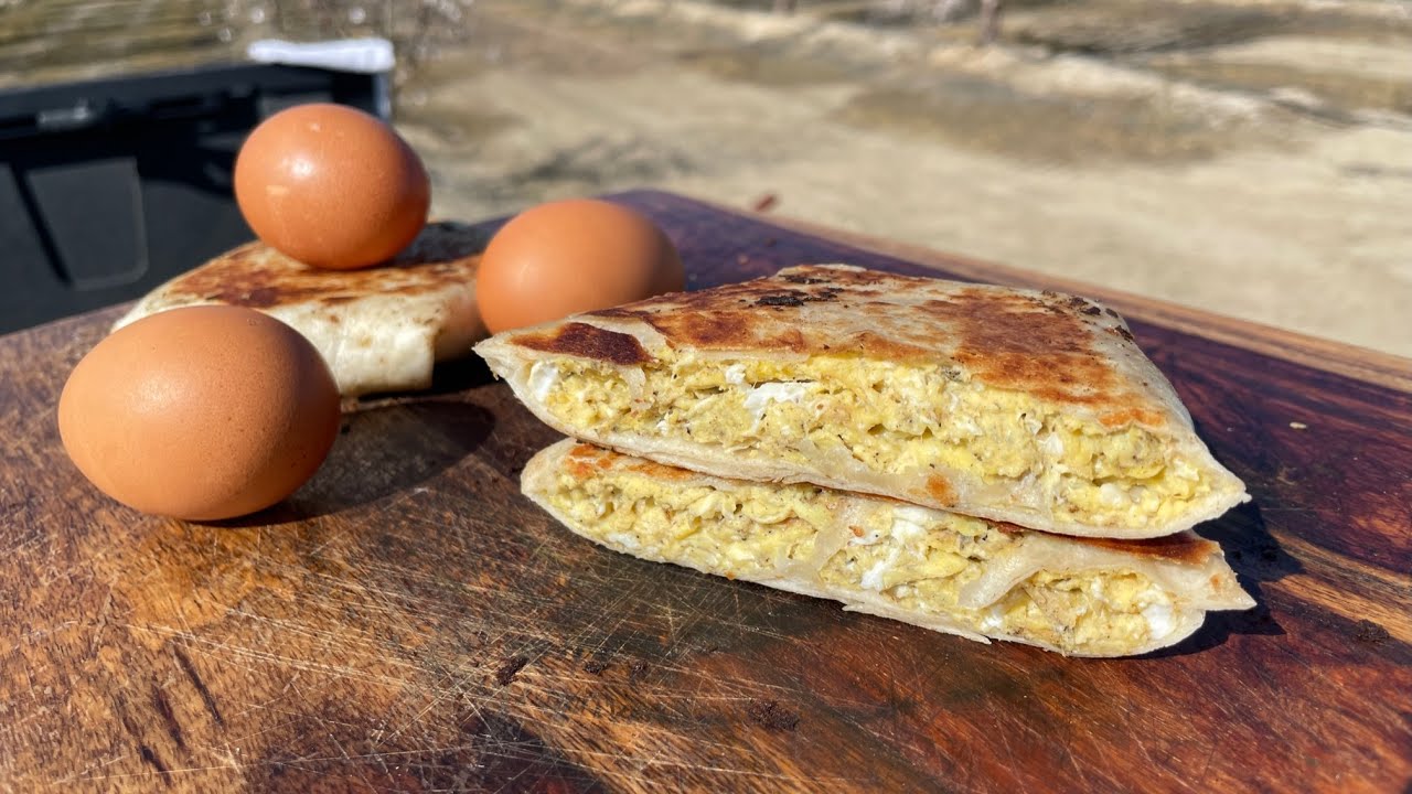 easy and quick Breakfast wrap - YouTube