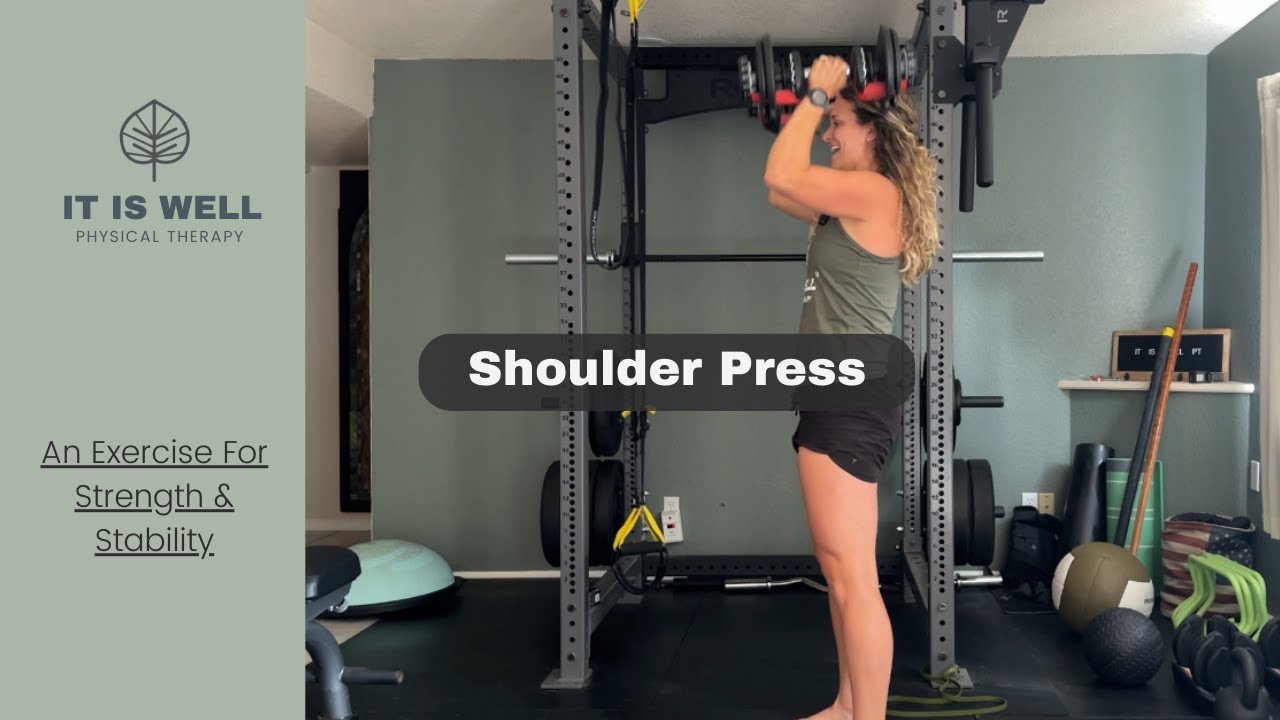 Shoulder Press - Narrow - YouTube