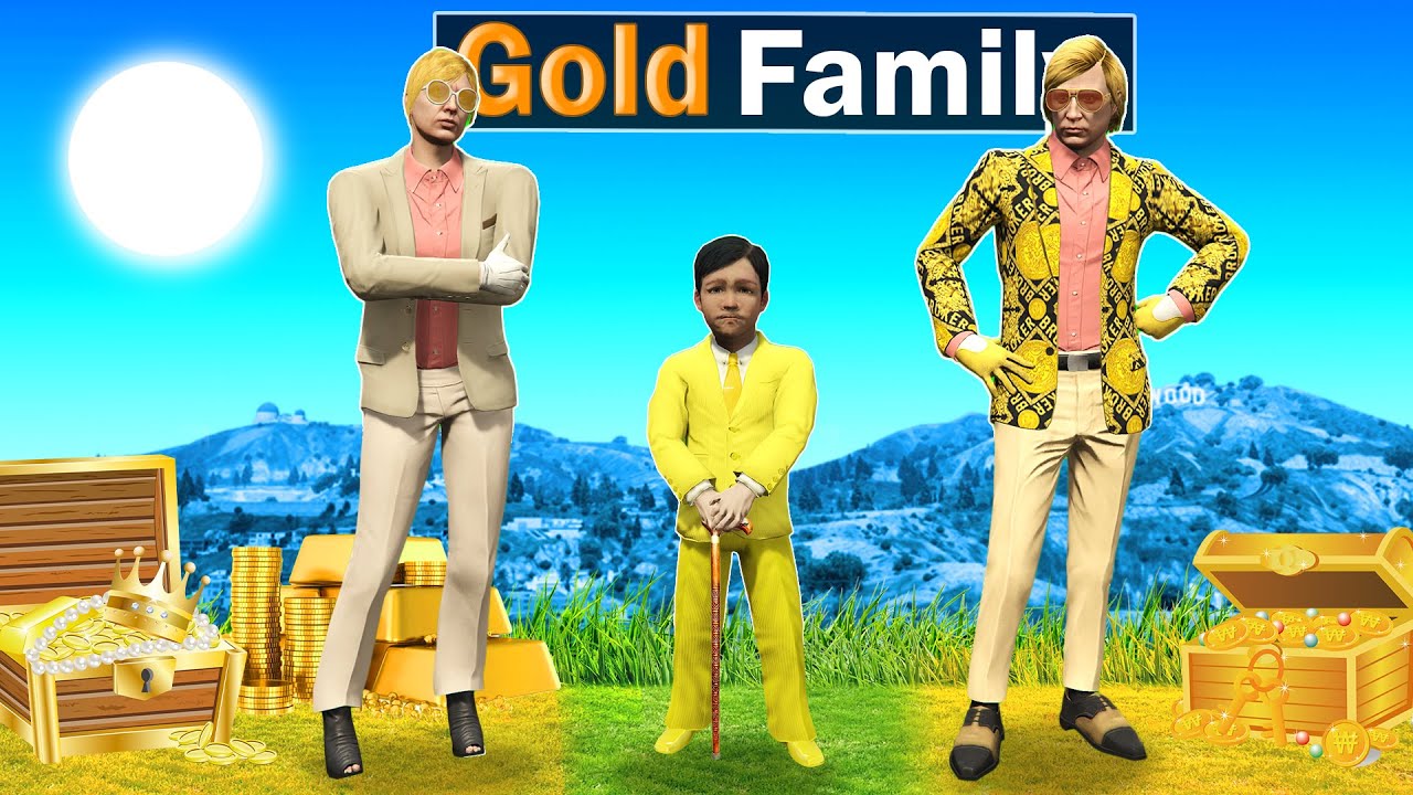 Joining GOLD Family In GTA 5! - YouTube