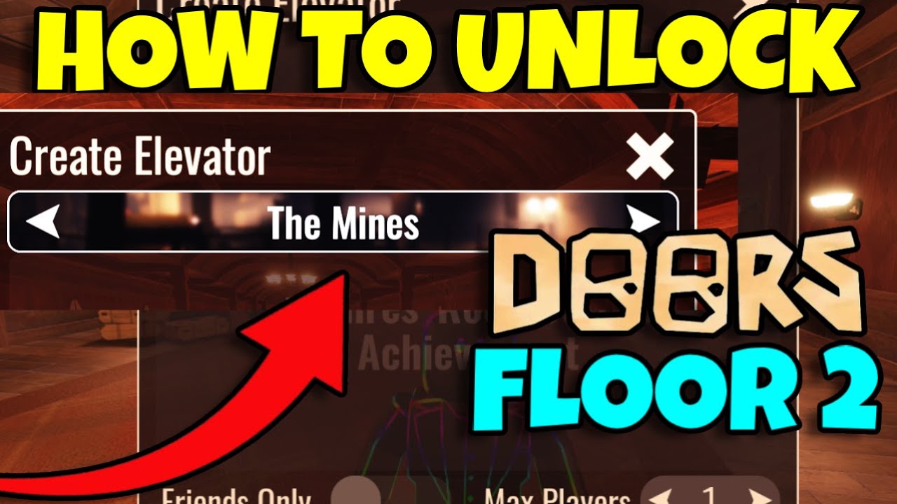 How To UNLOCK FLOOR 2 MINES in Roblox Doors - YouTube