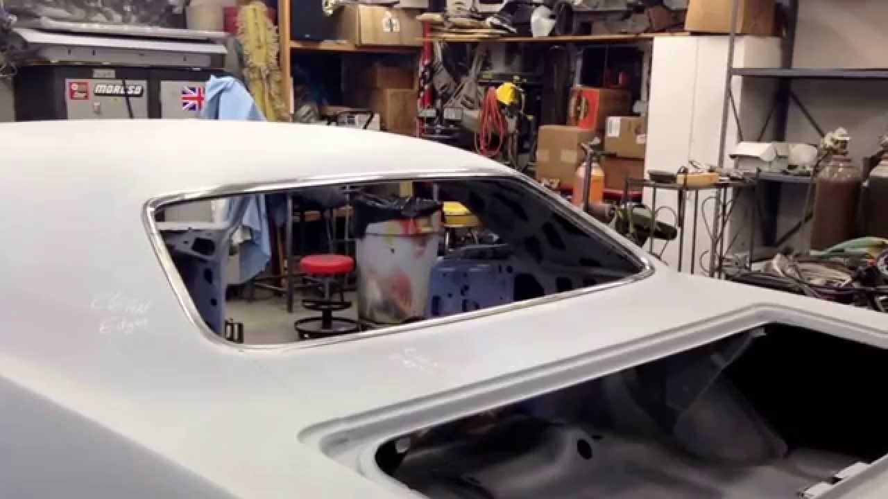 1973 Cuda rear window Louvers - YouTube