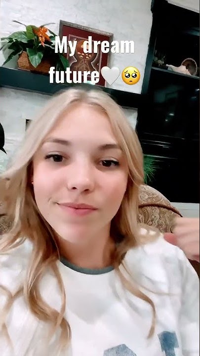 my dream future🤍🥺 (making it clear- this is my DREAM! that’s why it ...