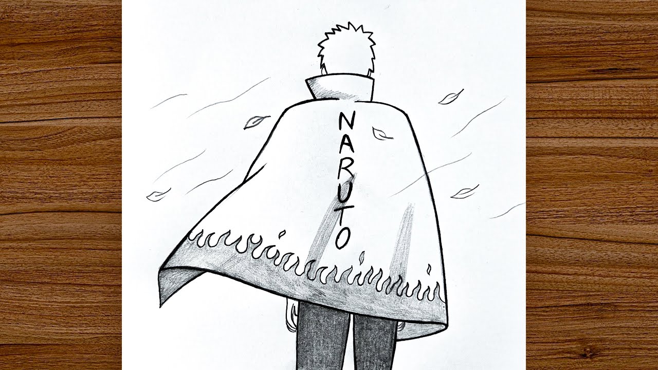 How to draw Naruto step by step | Anime drawing tutorial | Easy drawing ...