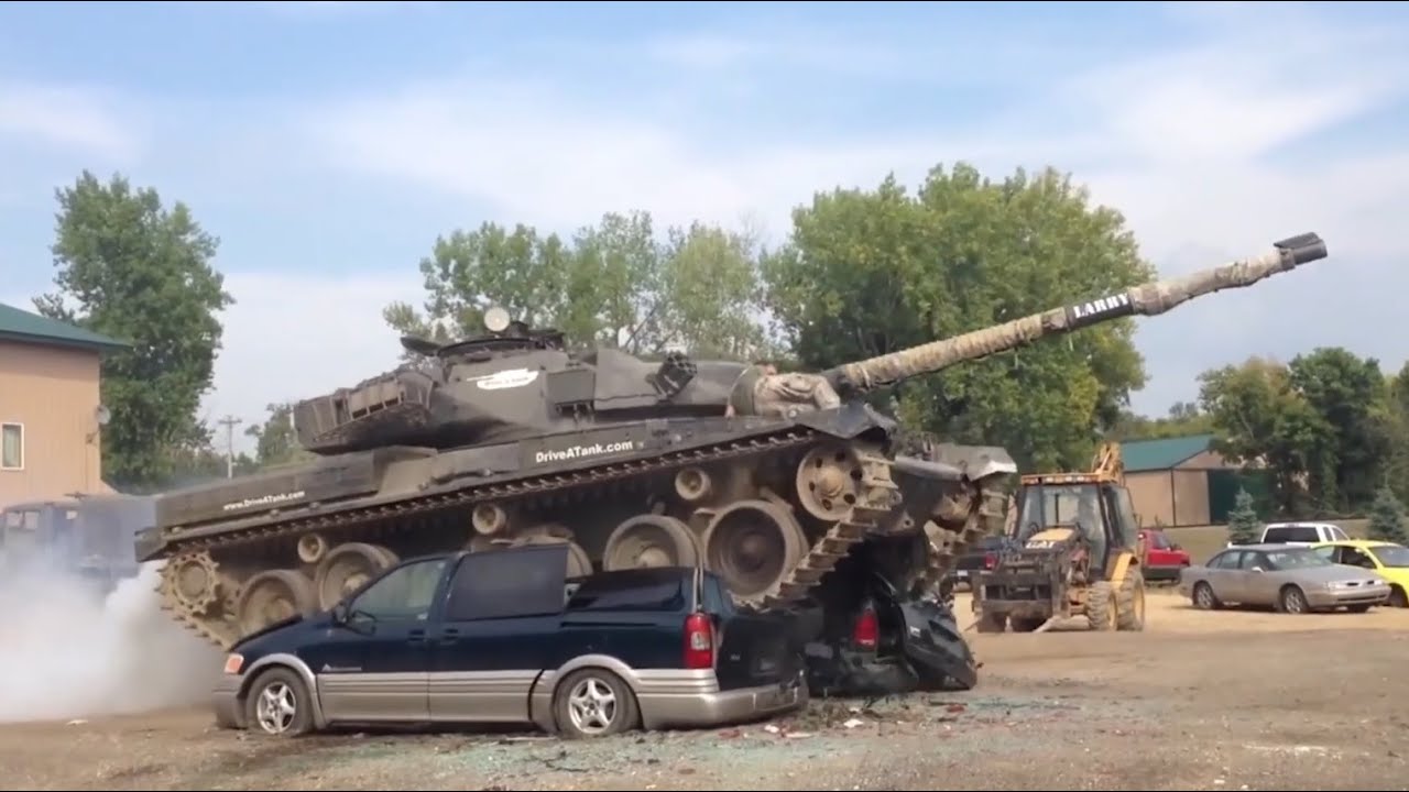 Experience great videos Destroy old cars with Amazing Super Powerful ...