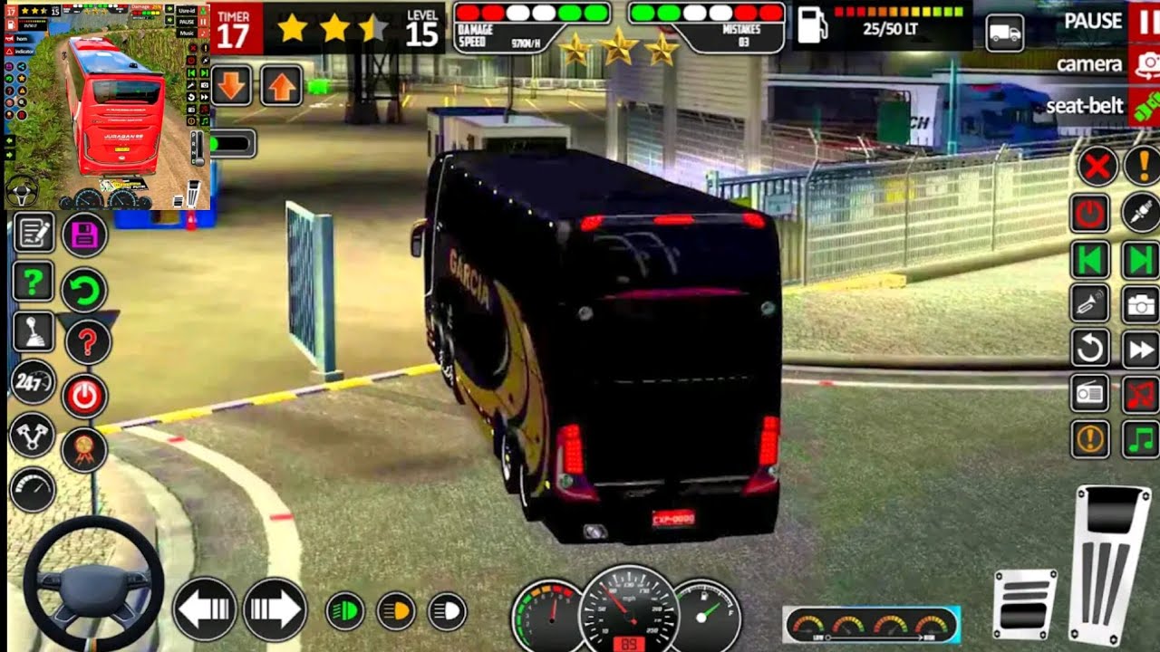 Coach Bus Simulator Gameplay - Bus Simulator Mobile Game - Bus ...
