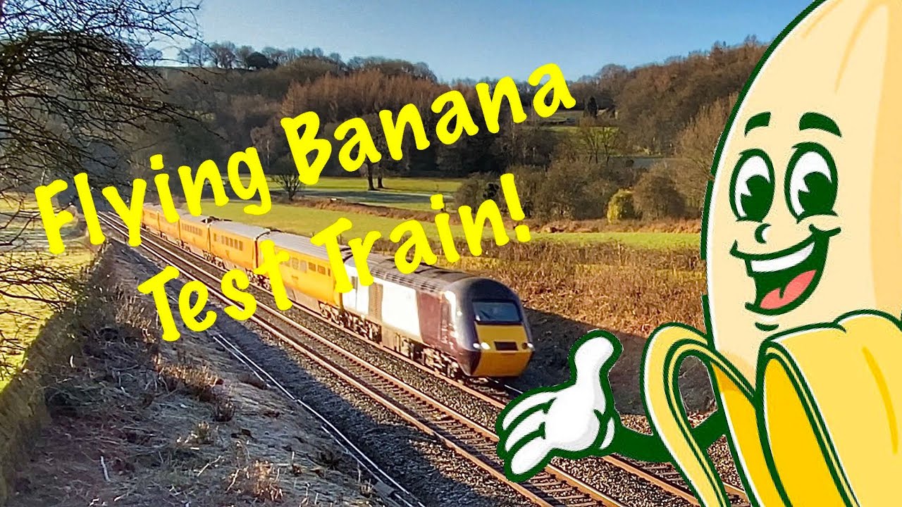 Flying Banana HST Test Train! - YouTube