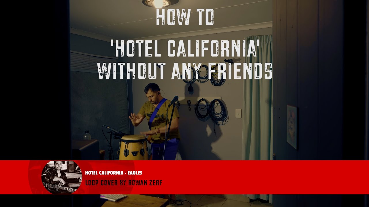 EAGLES - HOTEL CALIFORNIA (COVER by Rowan Zerf) - YouTube