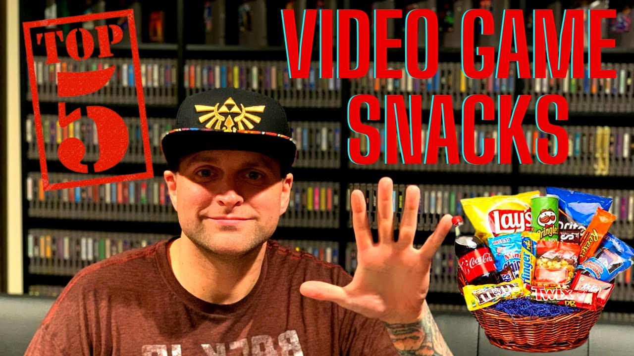 My Top 5 Video Game Snacks!!! - YouTube